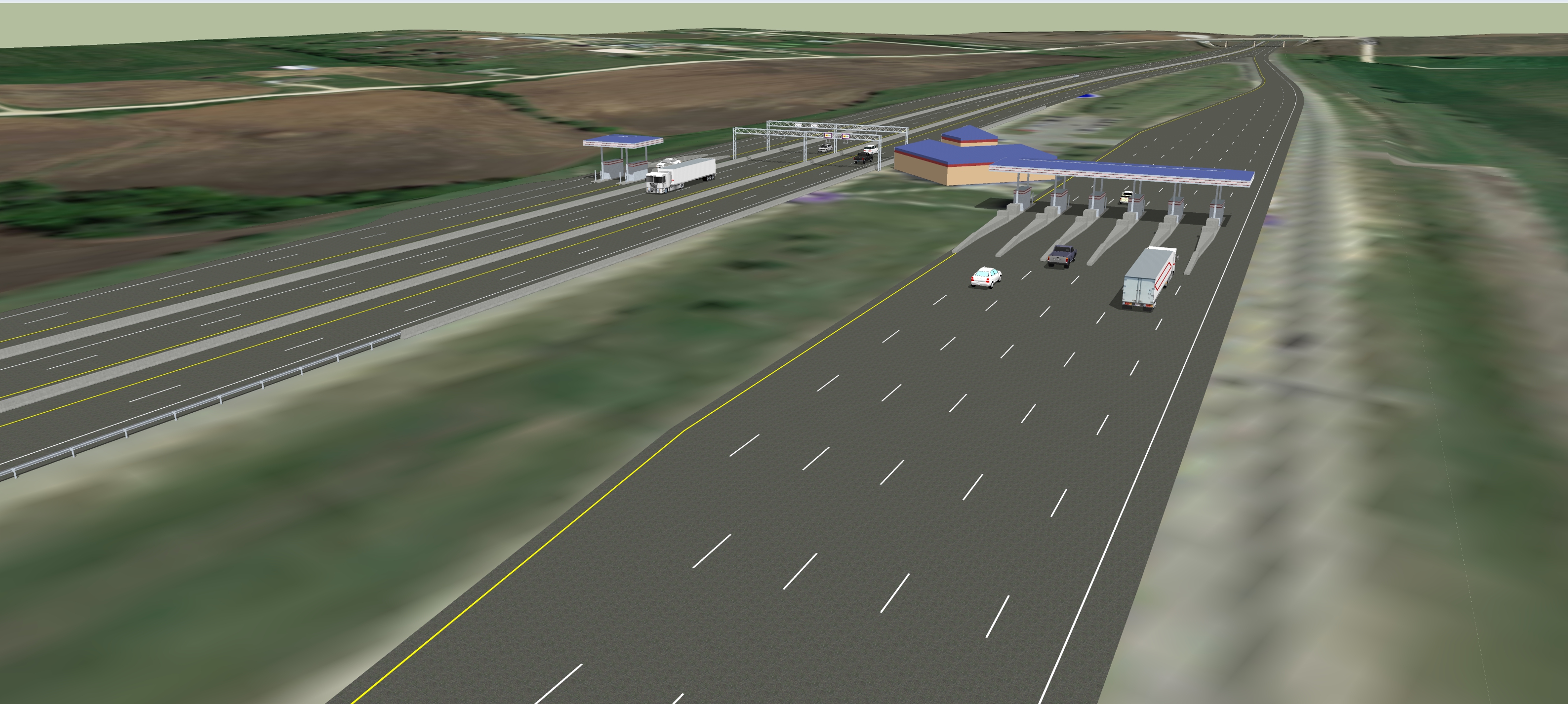 Eastbound High speed Toll Lane Opens Tuesday On Kansas Turnpike Between Eastbound High speed Toll Lane Opens Tuesday On Kansas Turnpike Between
